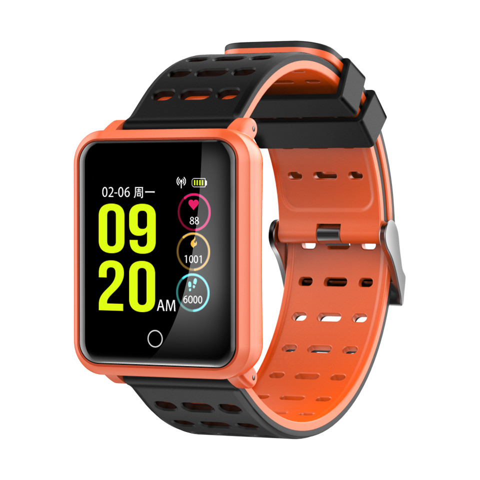 forme a esporte do punho U8 do smartwatch do tela táctil o relógio esperto móvel para o ios do ...
